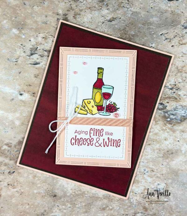 Stampin' Up! One More Year Birthday Card - Ann Verillo, StampWithAnn.com