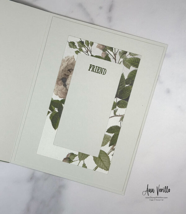Stampin' Up! Beautiful Motifs Thanks Card - Ann Verillo, StampWithAnn.com