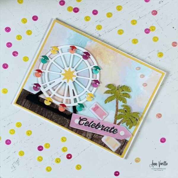 Stampin' Up! Boardwalk Fun Birthday Card - Ann Verillo, StampWithAnn.com